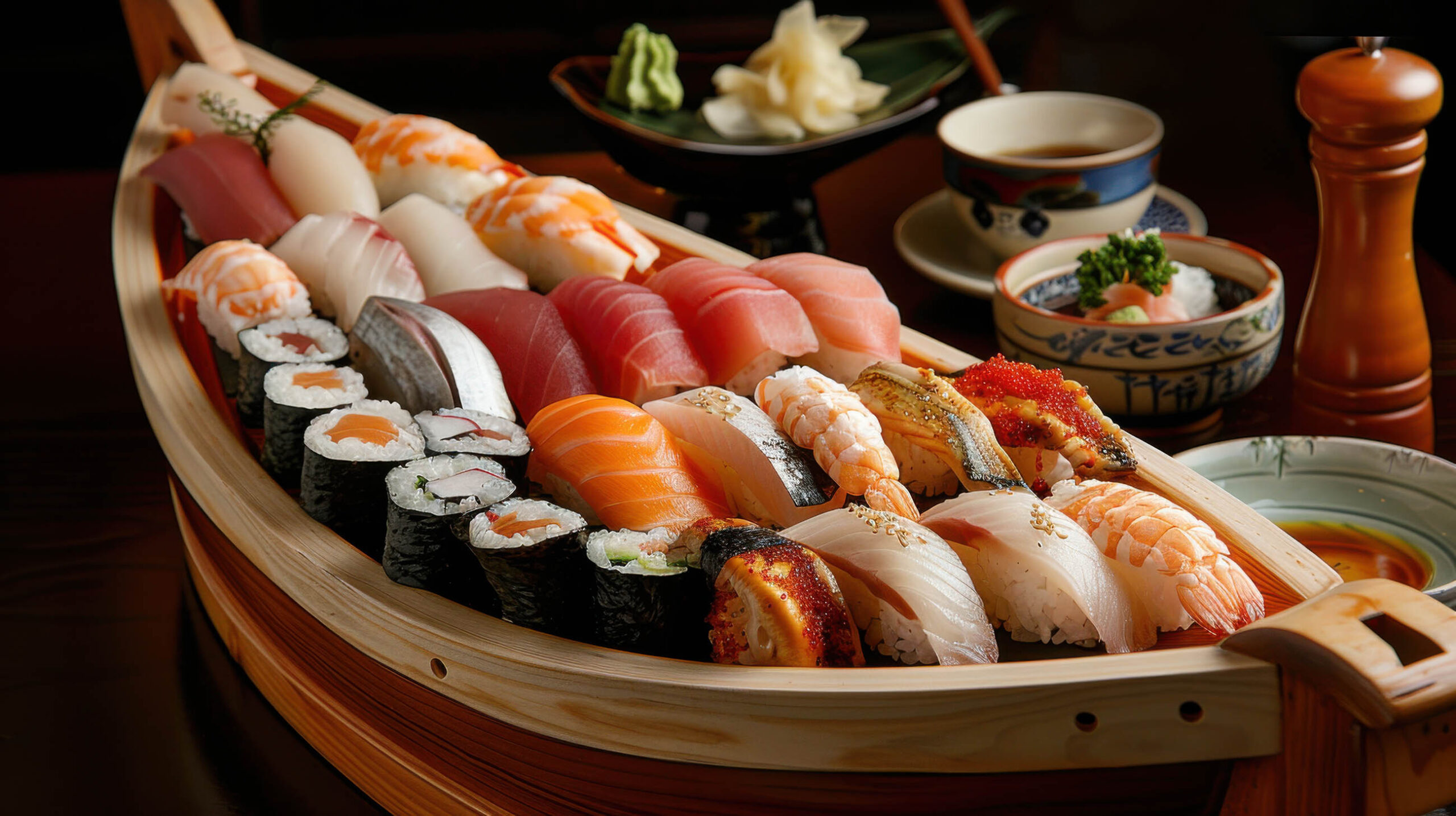Sushi Boat Combo - Tee Jay Thai Sushi